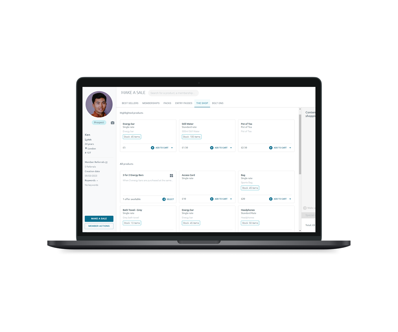 Gym POS Software & Inventory Management – Xplor Gym UK