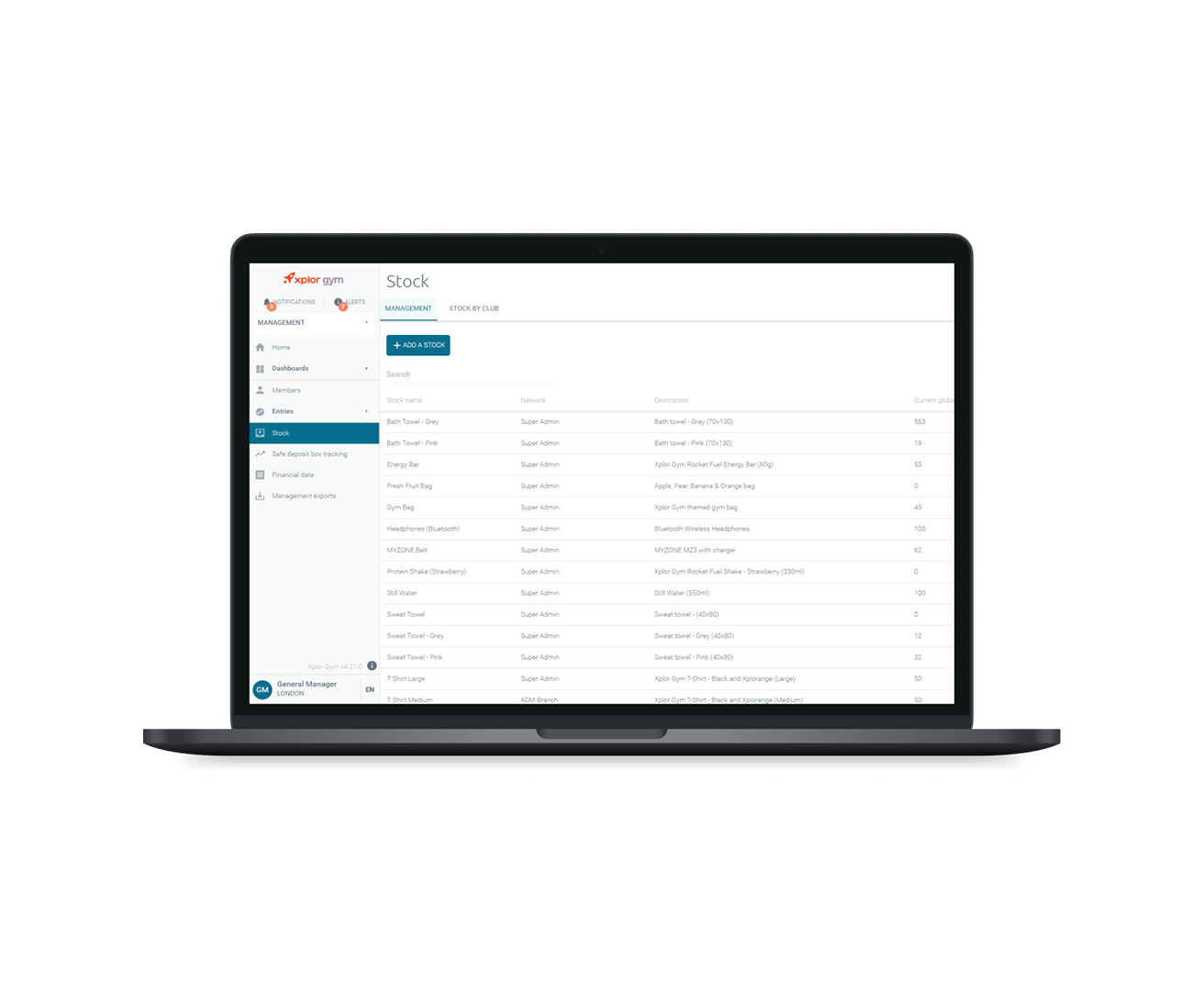 Gym POS Software & Inventory Management – Xplor Gym UK